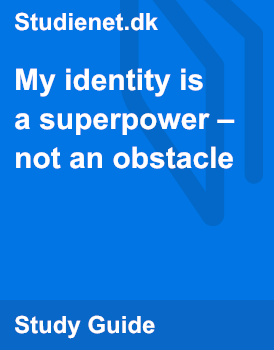My identity is a superpower - not an obstacle | Analysis