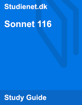 Sonnet 116 by William Shakespeare | Studienet.dk