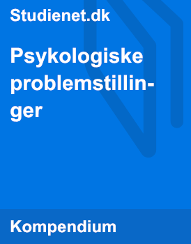 Eksempler på psykologiske problemstillinger