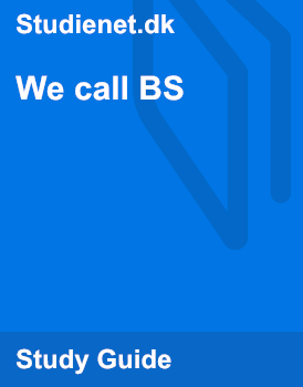 We call BS | Analysis