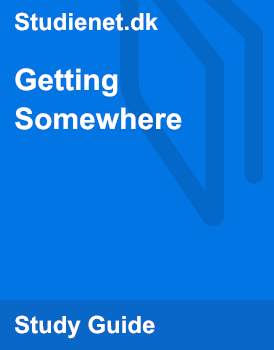 Getting Somewhere | Analysis
