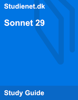 Sonnet 29 | Analysis