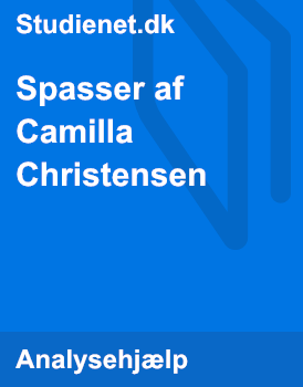 Spasser af Camilla Christensen | Studienet.dk
