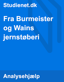 Fra Burmeister og Wains jernstøberi af P.S. Krøyer | Studienet.dk